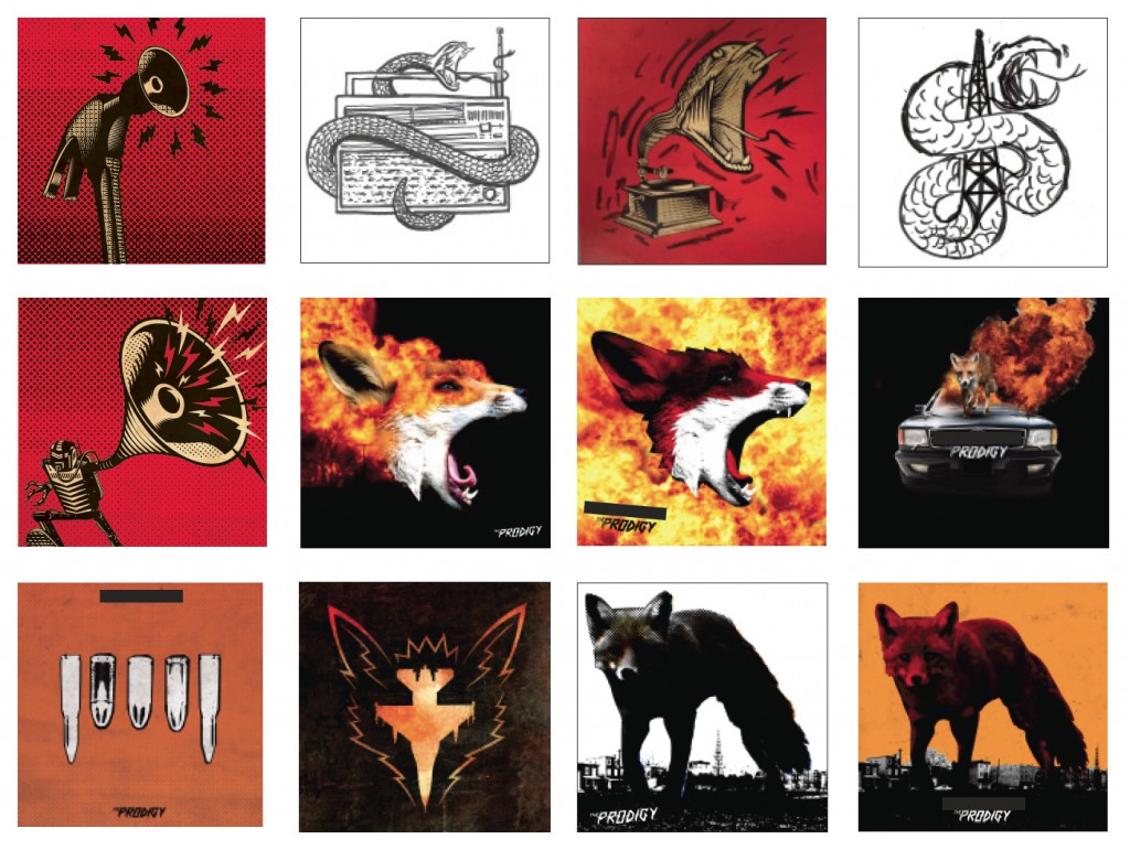 Artwork Pochette Album - The Prodigy The Day Is My Enemy